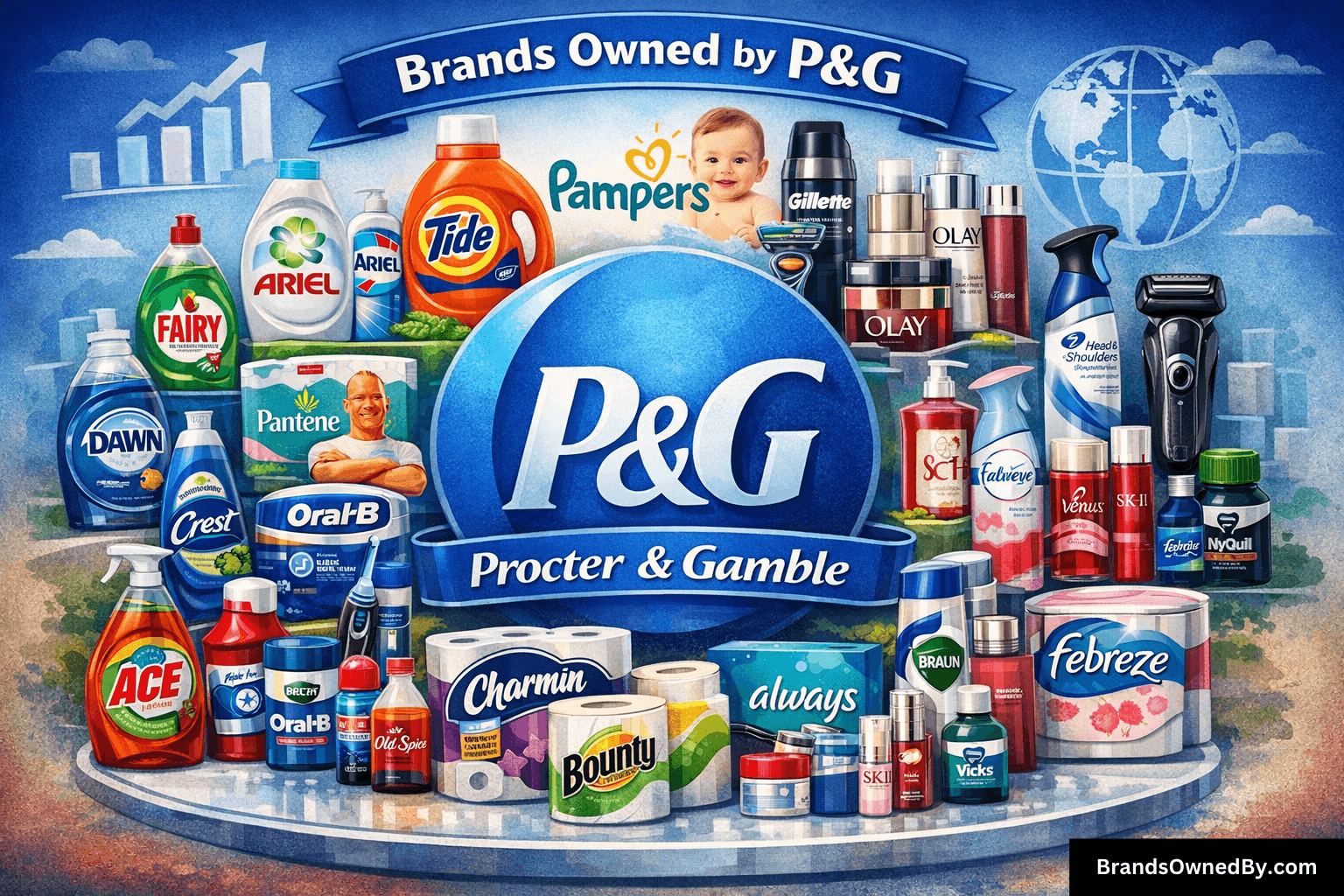 What Brands Are Owned by Procter & Gamble [2026 Updated List] – Brands ...