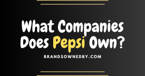 What Companies Does Pepsi Own? – Brands Owned By