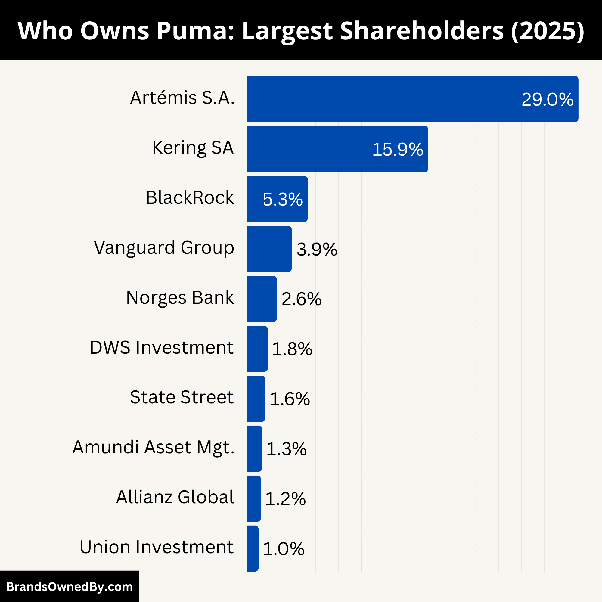 Who Owns Puma: Top Shareholders – Brands Owned By